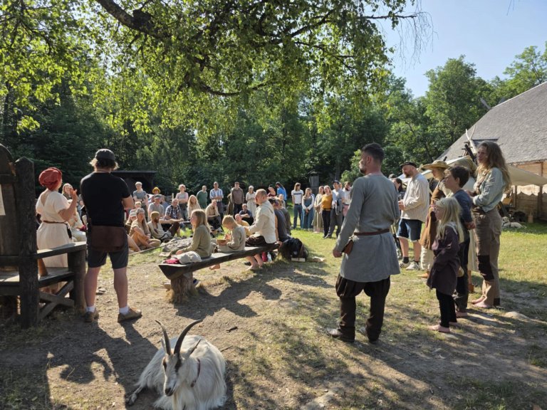Storholmens Vikingamuseum - Vikingabyn Storholmen